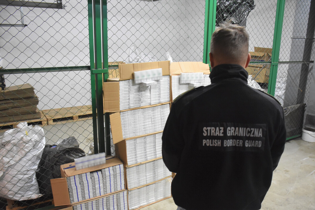 Nielegalny towar nie trafi na rynek - Aktualności Komenda Główna Straży Granicznej